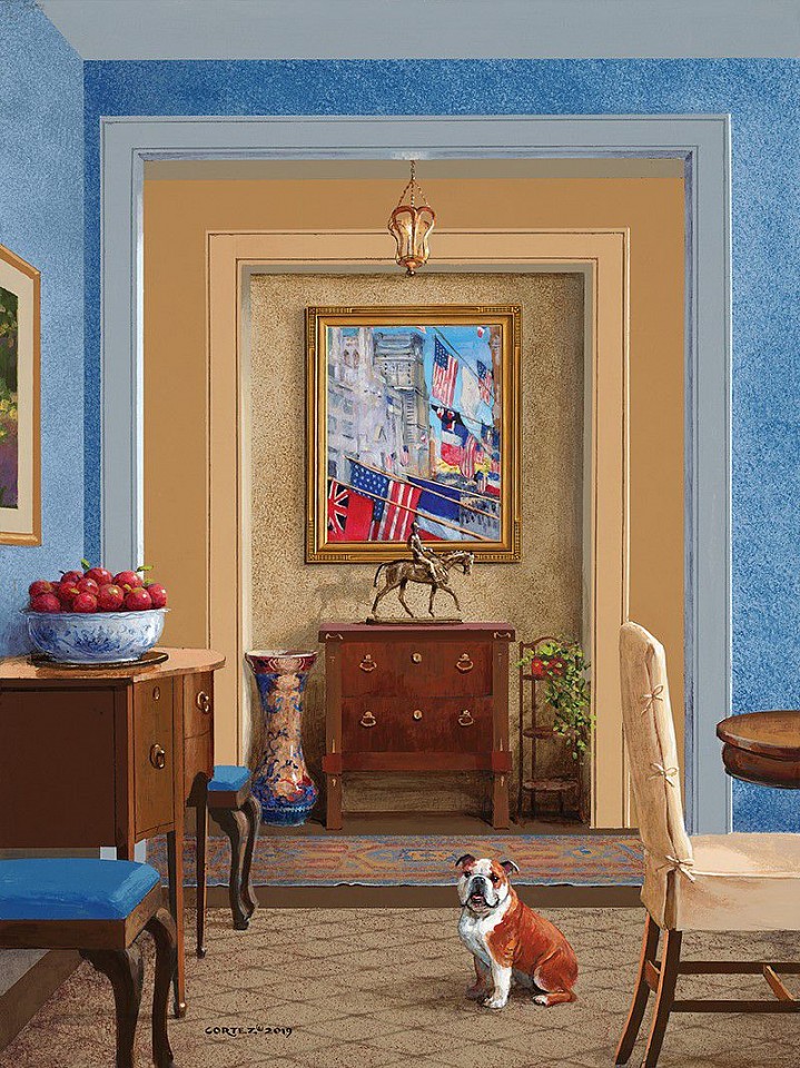 Jenness Cortez | The Bow Bridge in Winter | 2019 | Cavalier Galleries