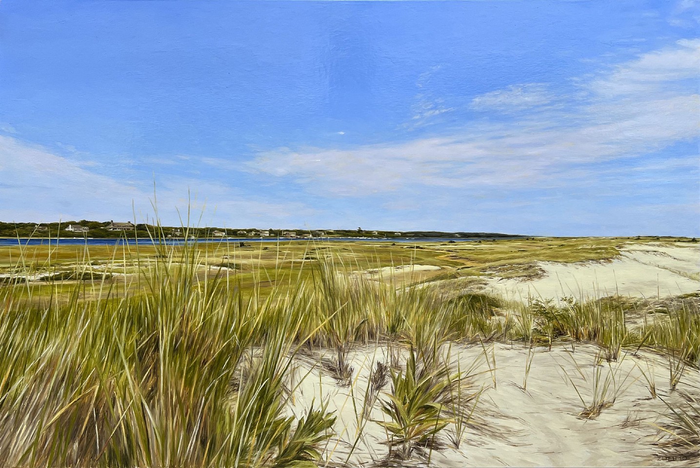 Lori Zummo | Dunes at Oyster Pond | 2023 | Cavalier Galleries