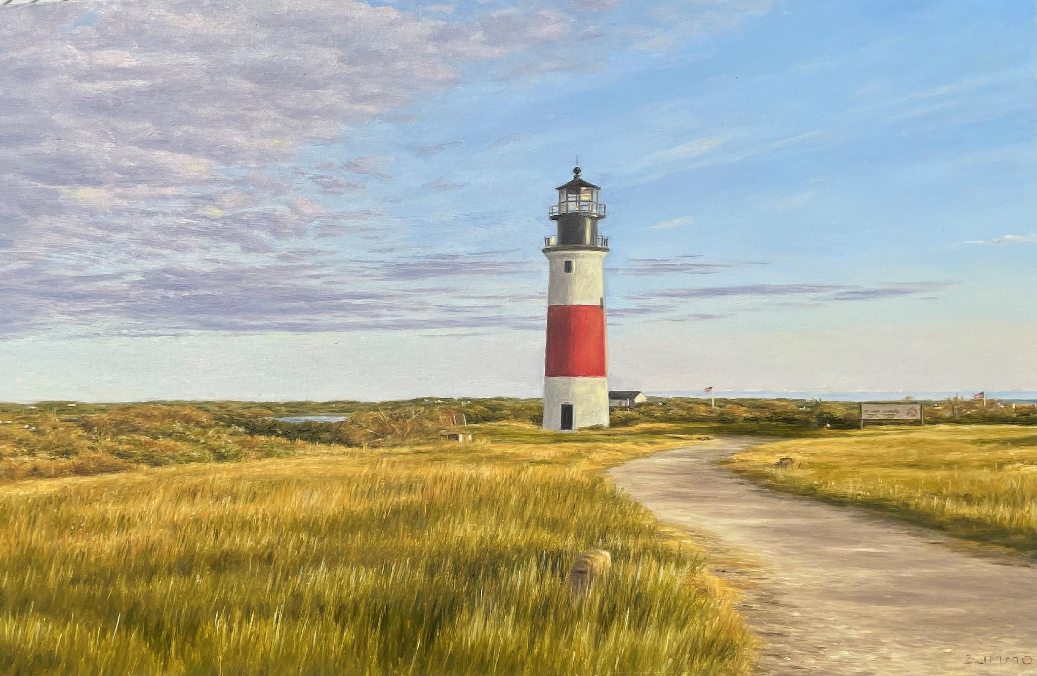 Lori Zummo | Sankaty Sunset | 2023 | Cavalier Galleries