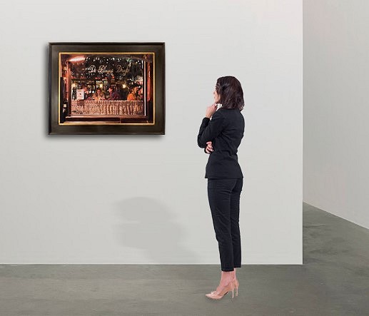 Paul G. Oxborough | Café Window | 2023 | Cavalier Galleries